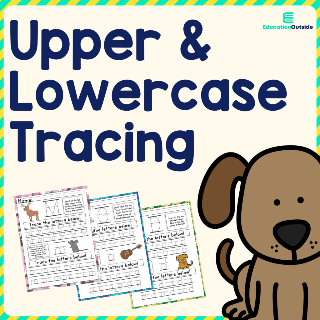 Letter B Tracing Worksheets for Preschool [Upper & Lowercase Practice]