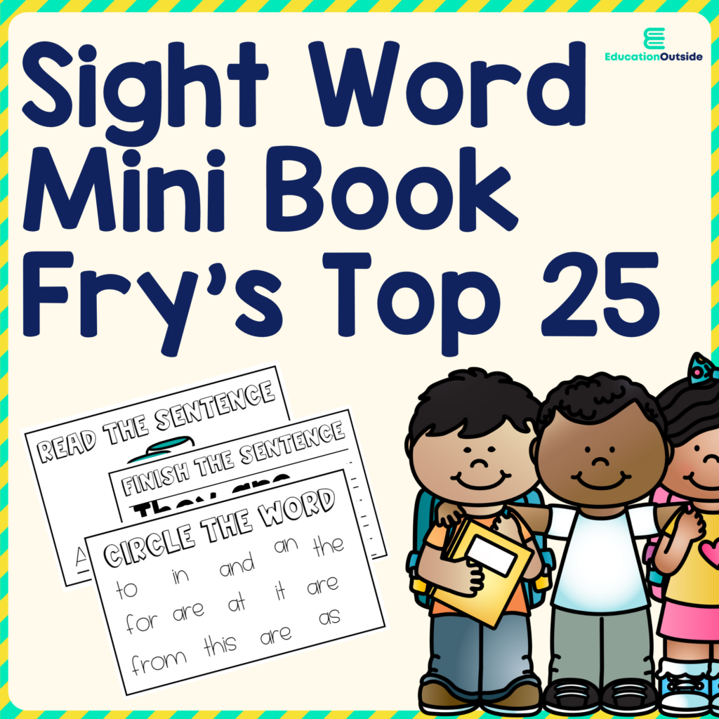 Sight Word Books: Fry's Top 25 Sight Word Practice