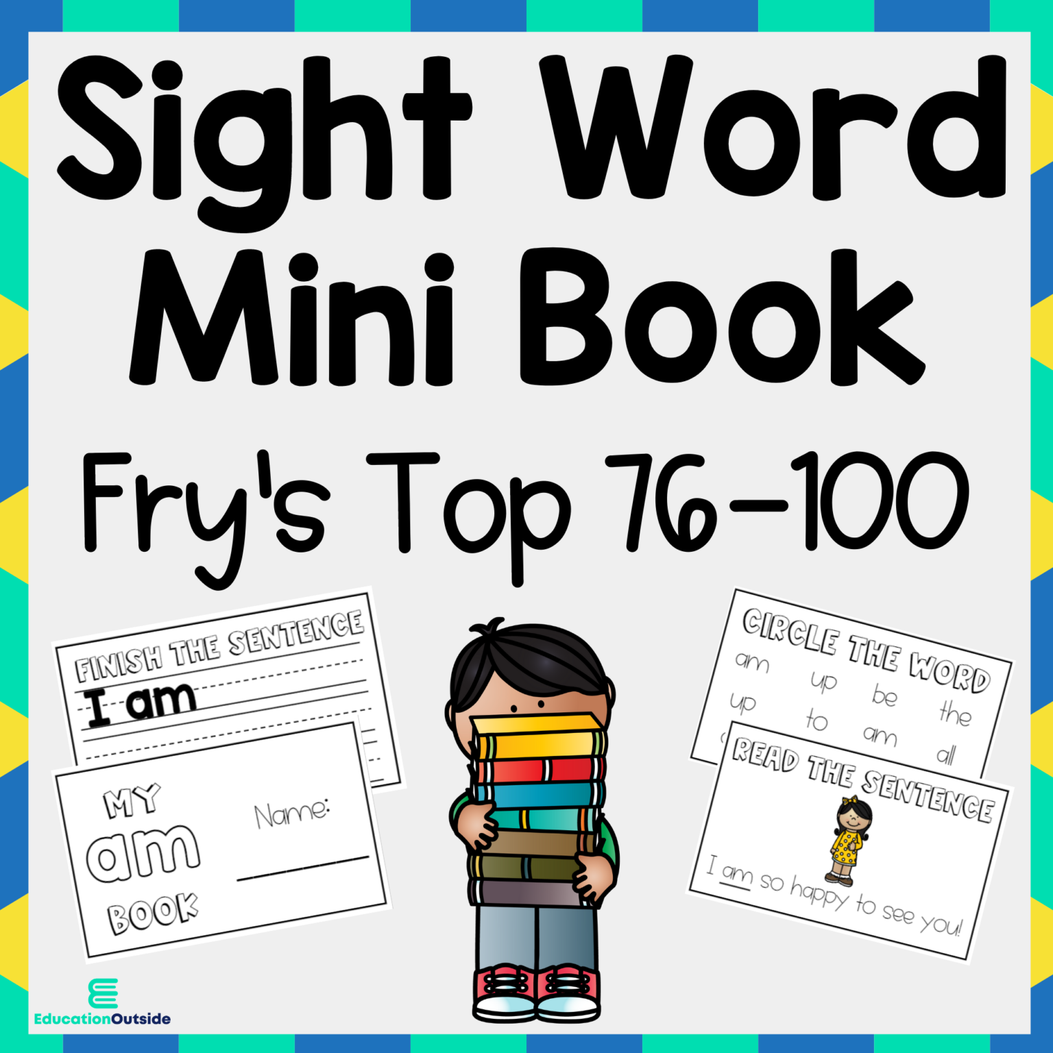 Sight Word Books: Fry's 76-100 Sight Words
