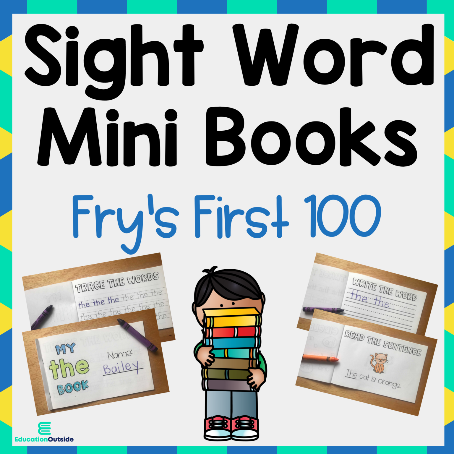 Fry's First 100 Sight Word Books Packet