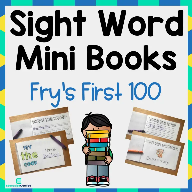 Fry's First 100 Sight Word Books Packet