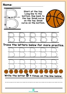Uppercase Letter Tracing Worksheet