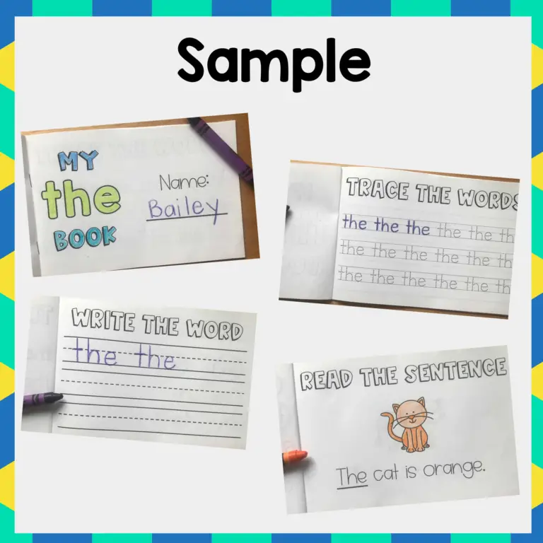 Fry's First 100 Sight Word Books Packet