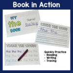 "The" Sight Word Mini Book