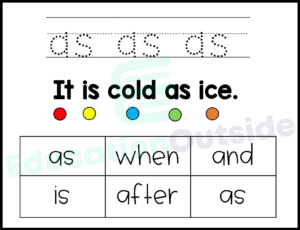 Sight Word Practice Packet - 1st Grade Dolch Words