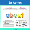 Sight Word Practice Packet (3rd Grade Dolch Words)