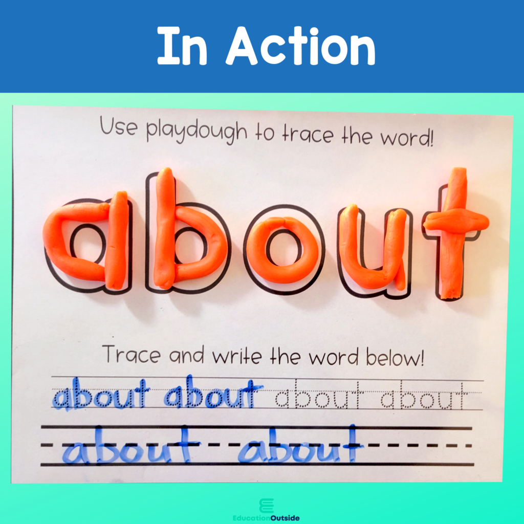 Sight Word Practice Packet (3rd Grade Dolch Words)