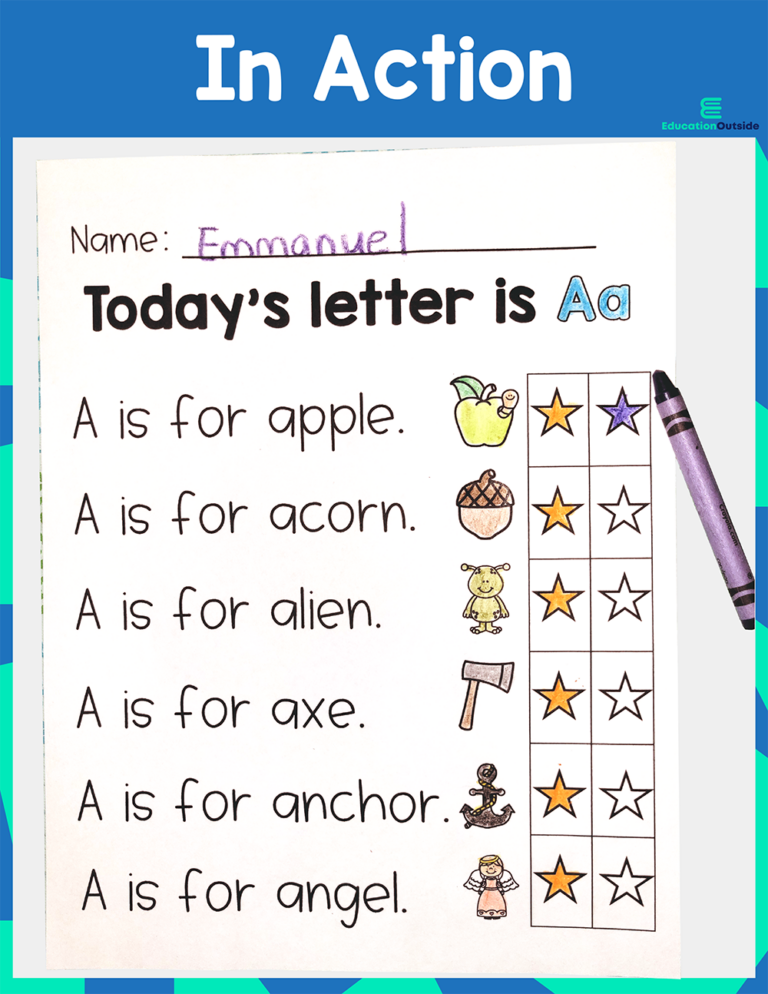 Basic Alphabet Sentences - NO PREP - Letter Sounds