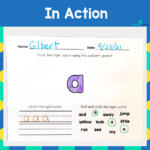 Sight Word Coloring Worksheets (Dolch Pre-Primer) - NO PREP Printable Set