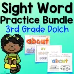 Sight Word Practice Packet (3rd Grade Dolch Words)