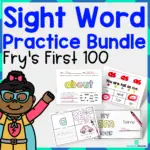 Sight Word Practice Packet- Fry's First 100