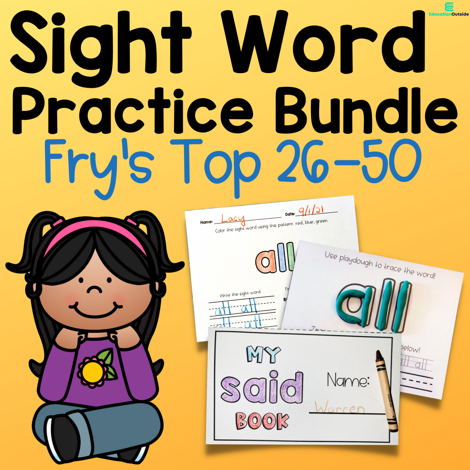 Sight Word Practice Packet Fry s 26 50 sight-word-practice-packet-fry-s-26-50