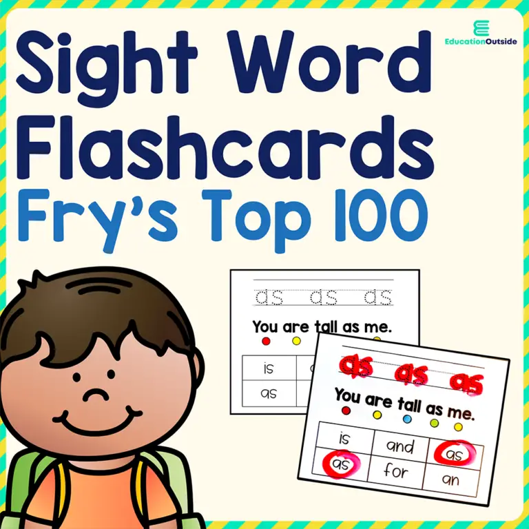 Sight Word Pocket Flashcards: Fry's Top 100