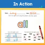 Sight Word Practice Packet (Fry's 26-50)