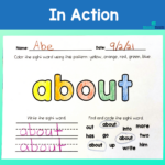 Sight Word Practice Packet (Fry's 51-75)