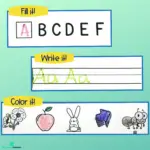 Letter of the Day Worksheets - NO PREP - A-Z Uppercase & Lowercase Practice