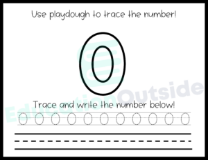 Number Playdough Mats: 0-20 - Identification & Fine Motor Enhancement