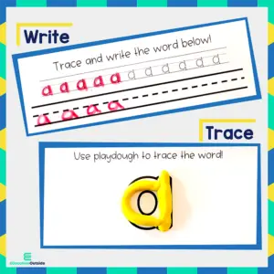 Dolch Pre-Primer Sight Word Playdough Mats - Printable Set