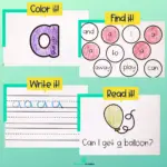 No Prep Dolch Pre-Primer Sight Word Activity Mats