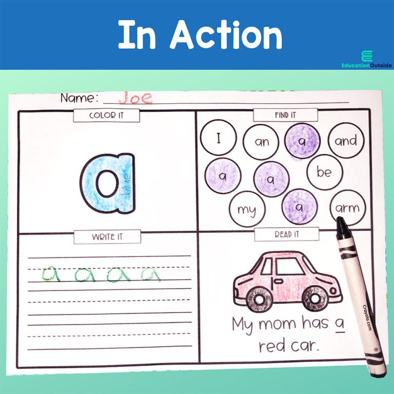 Fry's First 100 Sight Word Activity Mats (No Prep Printables)