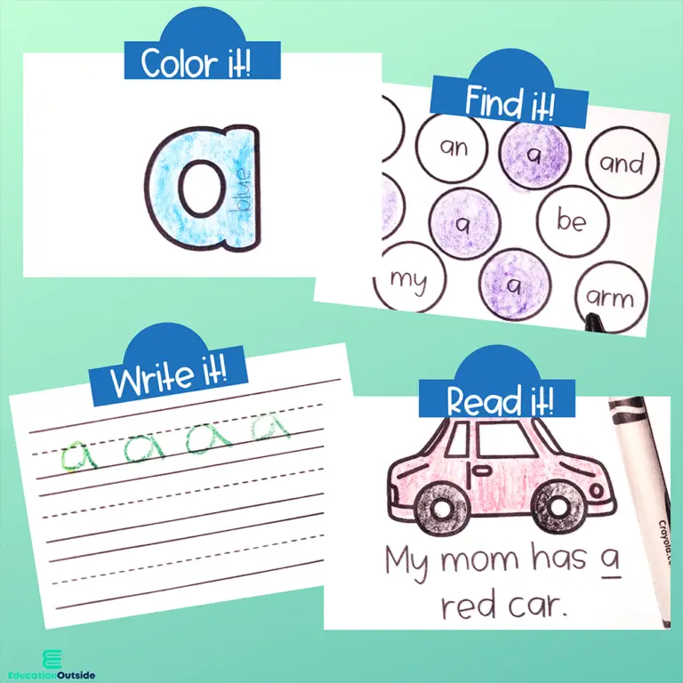 Fry's First 100 Sight Word Activity Mats (No Prep Printables)