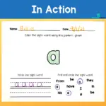 Sight Word Coloring Worksheets (Fry's Top 25) - NO PREP Printable Set