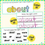 Sight Word Coloring Worksheets (Fry's Top 51-75) - NO PREP Printable Set
