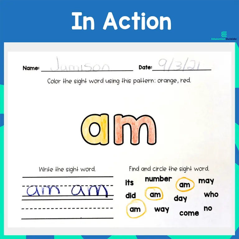 Sight Word Coloring Worksheets (Fry's Top 76-100) - NO PREP Printable Set