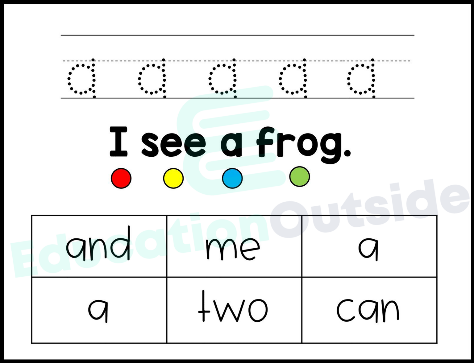 Sight Word Pocket Flashcards: Dolch Pre-Primer
