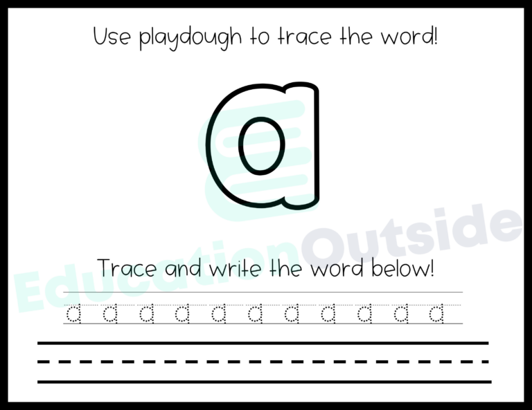 Sight Word Playdough Mats (Fry's Top 25) - Printable Set