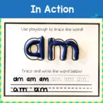 Sight Word Playdough Mats (Fry's Top 76-100) - Printable Set