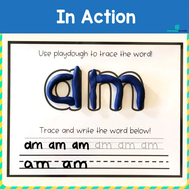 Sight Word Playdough Mats (Fry's Top 76-100) - Printable Set