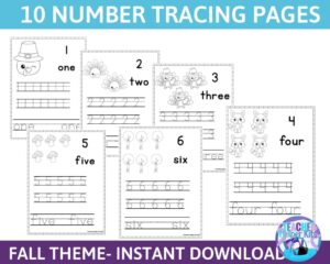 Top 10 Number Tracing Worksheets for Pre-K and Kindergarteners - 2023 ...