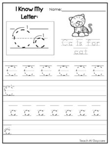 10 Alphabet Tracing Worksheets to Set Kids Up For Success - 2023 ...