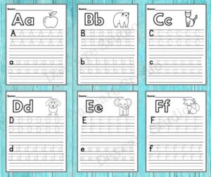 10 Alphabet Tracing Worksheets to Set Kids Up For Success - 2023 ...