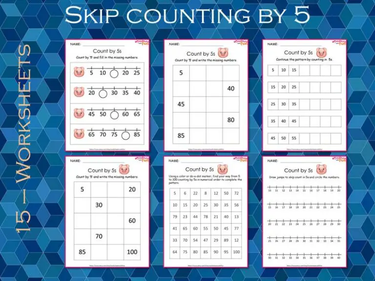 10 ENGAGING Skip Counting Worksheets For Kids - 2023 Round-up ...