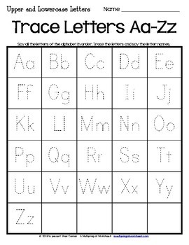 10 Alphabet Tracing Worksheets to Set Kids Up For Success - 2023 ...
