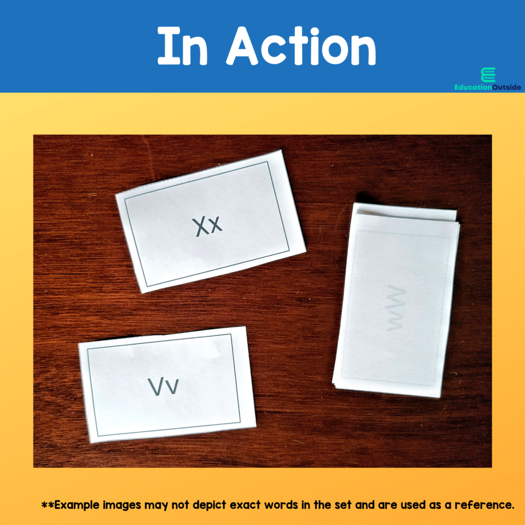 Alphabet Flashcard Bundle (A, a, Aa) - A to Z - 3 Sizes Included!