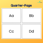 Alphabet Flashcard Bundle (A, a, Aa) - A to Z - 3 Sizes Included!