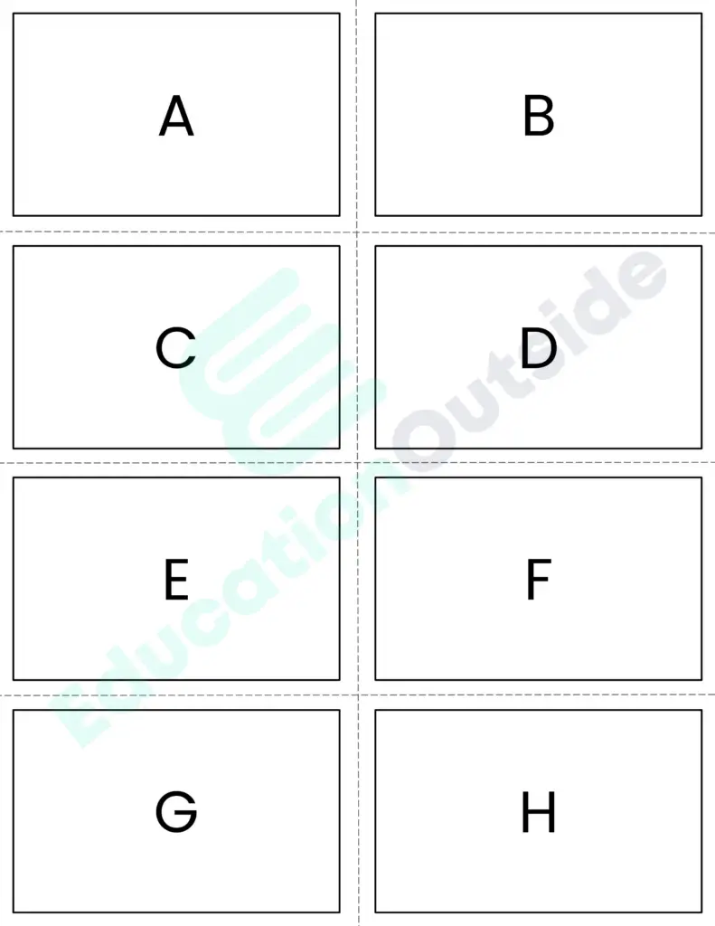 Alphabet Flashcard Bundle (A, a, Aa) - A to Z - 3 Sizes Included!