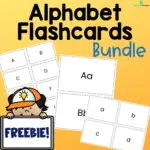 Alphabet Flashcard Bundle (A, a, Aa) - A to Z - 3 Sizes Included!