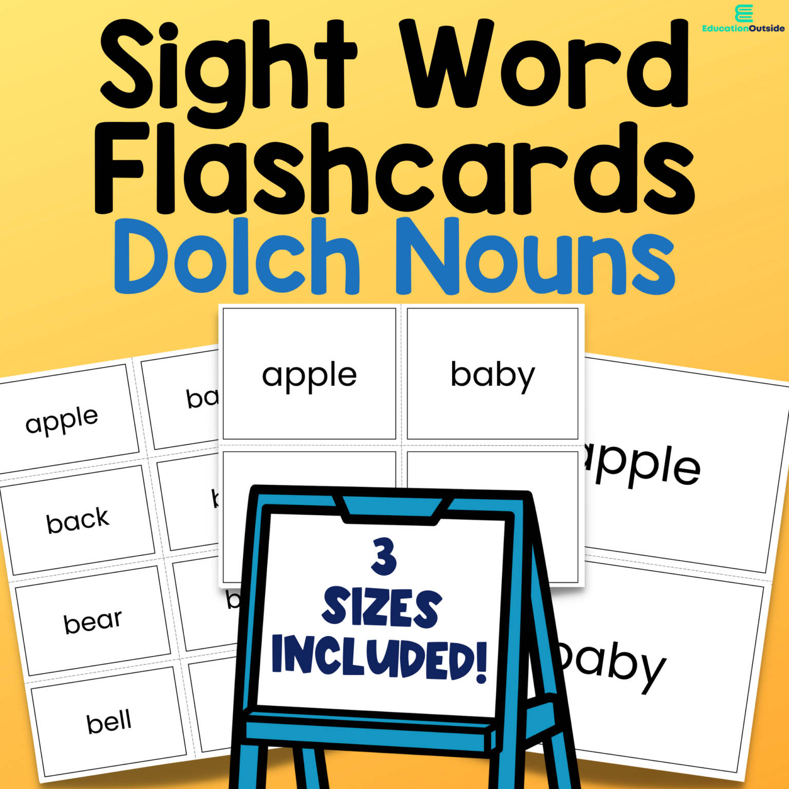 Fry’s First 500 Sight Words Flashcard Bundle (1-500) – 3 Sizes ...