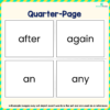 Dolch 1st Grade Sight Word Flashcards - 3 Sizes Included!