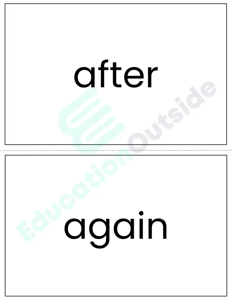 Dolch 1st Grade Sight Word Flashcards - 3 Sizes Included!