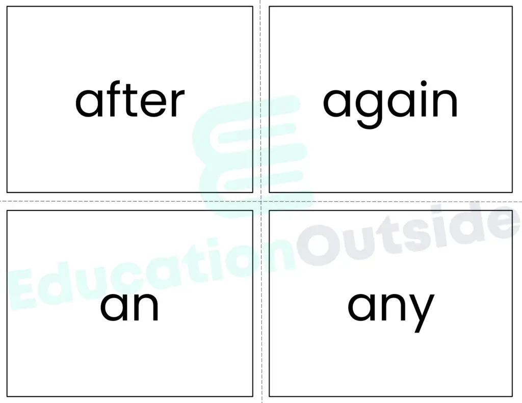 Dolch 2nd Grade Sight Word Flashcards - 3 Sizes Included!