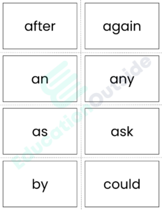 Dolch 2nd Grade Sight Word Flashcards - 3 Sizes Included!
