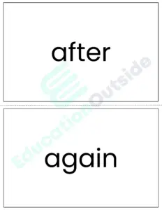 Dolch 3rd Grade Sight Word Flashcards - 3 Sizes Included!