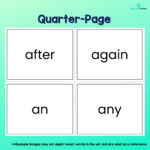 Dolch Pre-Primer Sight Word Flashcards - 3 Sizes Included!