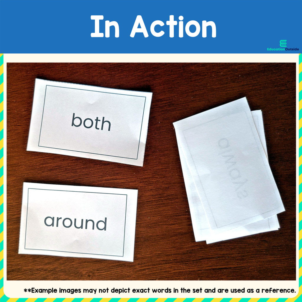 Dolch Primer Sight Word Flashcards - 3 Sizes Included!