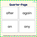 Dolch Primer Sight Word Flashcards - 3 Sizes Included!